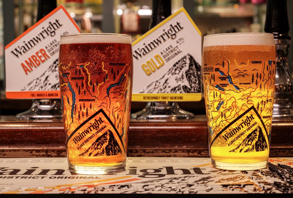 Newsroom » Wainwright unveils new glassware celebrating Lake District ...